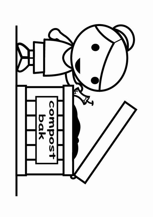 Coloriage convertir en compost - Gratuit à Imprimer - Img 23954