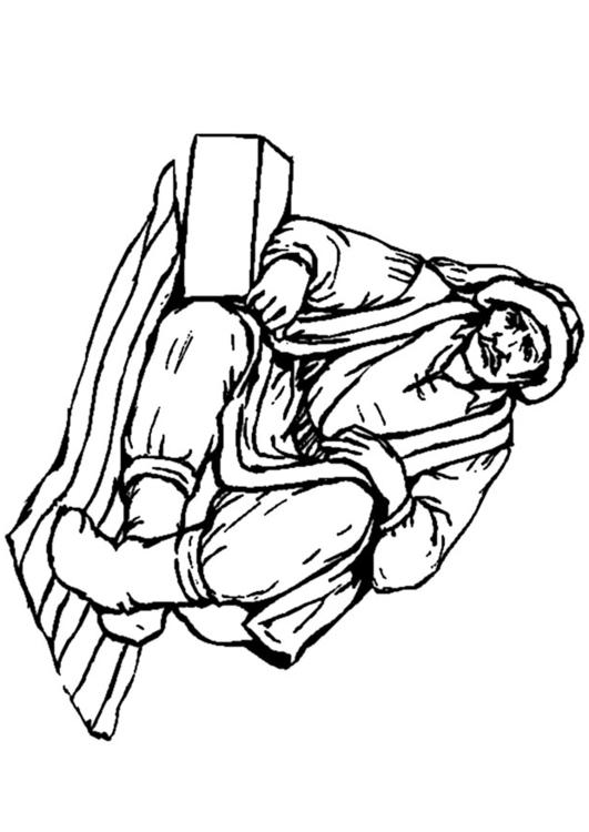 Coloriage homme - Gratuit à Imprimer - Img 9330