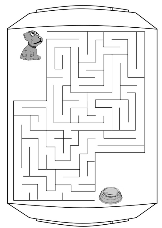 Coloriage labyrinthe - Coloriages Gratuits à Imprimer - Dessin 24766