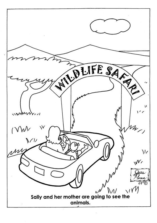 Coloriage l'entrée du parc naturel - Coloriages Gratuits à Imprimer ... Coloriage l'entrée du parc naturel - Coloriages Gratuits à Imprimer ...